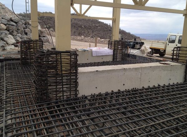 Reinforcement of Silo Foundations